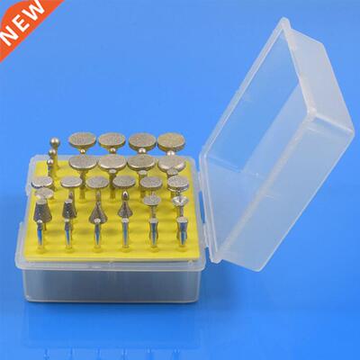 50pcs/lot Diamond Grinding Heads Coated Mounted Points Elect