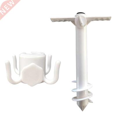 2pcs Beach Umbrella Sand Anchor Spike Sand Grabber Holder Pa