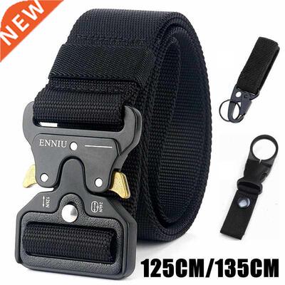 145CM Army Belt Tactcal Metal Buckles Strong Hgh Qualty Q