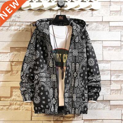 Men's Jacket Fashion 2022 Spring Autum Casual Sreetwear Hood