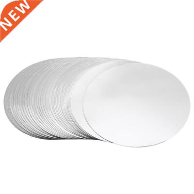 100Pcs 3Inch Silver Wine Pourer Disk Drip-Proof Drop Drip