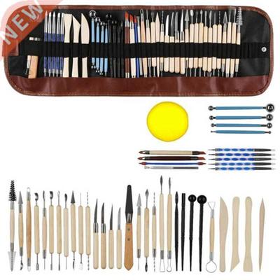 44Pcs Pottery Tool Set, Contains Most of the Modeling Clay T