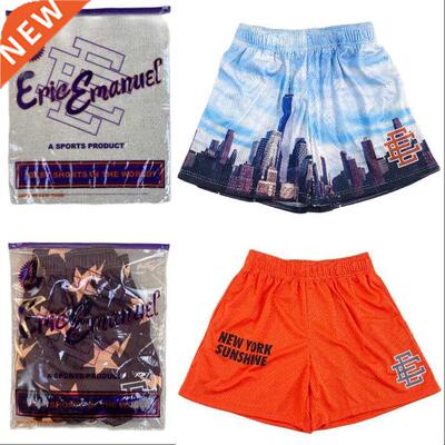 Zhcth Store EE Shorts MEN NEW YORK CITY SKYLINE Men's Casual