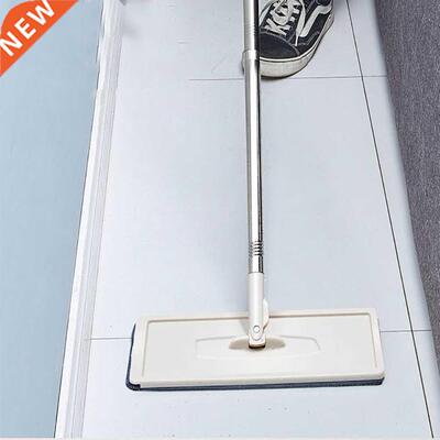 Home Flt Mop Set Tool Floor Clening Spce Sving Mnul Re