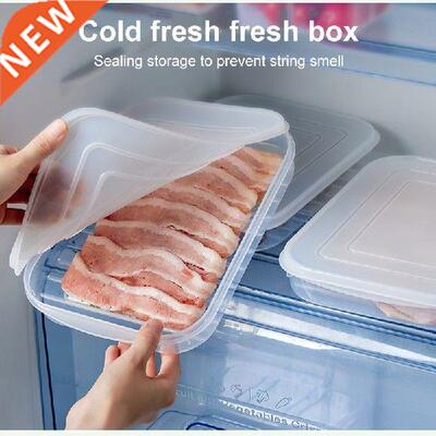 Practical Refrigerator Organizer Bin Stackable Fridge Food