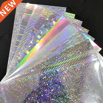 Fishing Lure Stickers 10pcs/lot 20X10cm Silver Lser Wterpr