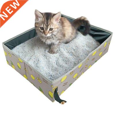 Cat Litter Box Sifting Litter Box And Toilet Kitten Kitties