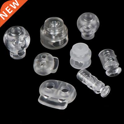 10pcs Cord Lock Plastic Stopper Cord Ends Toggles Clip Buckl