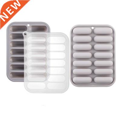 2 Pcs 14 Cavity Granola Bars Molds, Silicone Bar Mold for