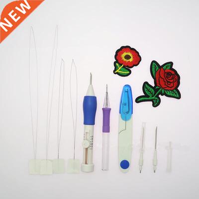 Embroidery Punch Needle Stitching Tool Knitting Needles Cros