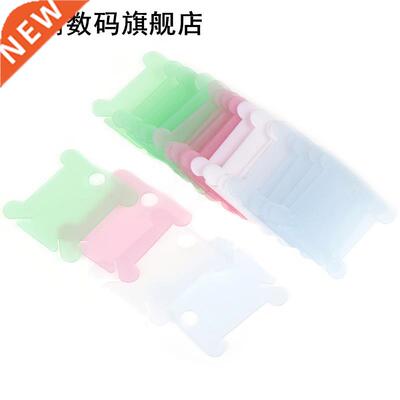 50Pcs Embroidery Floss Craft Thread Bobbin Cross Stitch Stor