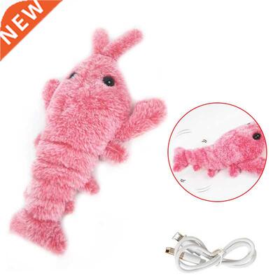 Electrc Jumpng Cat toy Shrmp Movng Smulaton Lobster El