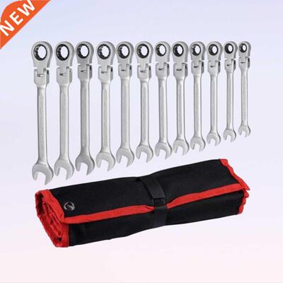 12pcs Vanadum Steel Ratchet Wrench Quck Wrench Ftted