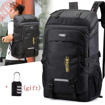 Big Outdoor Camping Waterproof Lap Backpack Men Large Cap