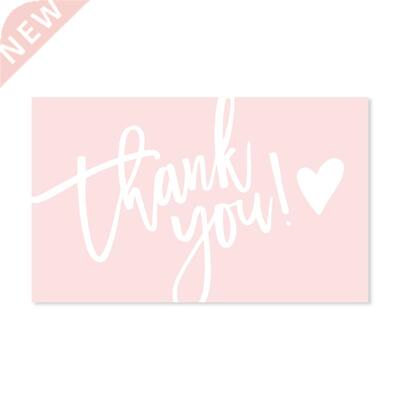 0 Pcs Thank You Cards Grateful Labels Gift Greeting Card fo