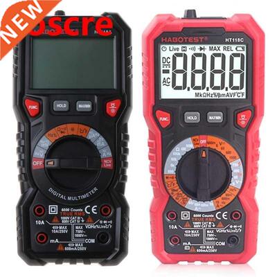 HT118 6000 Counts 1000V AC DC Digital Multimeter NCV Multime