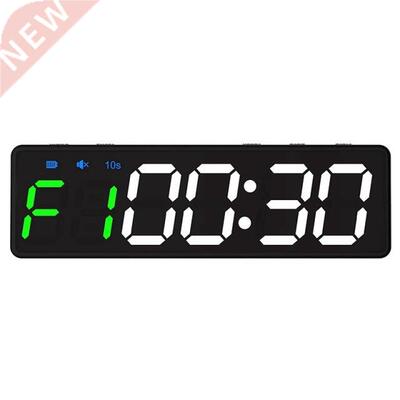 Gym Timer, Countdown/Up Stopwatch USB Rechargable,Portable f