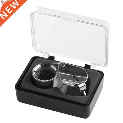 Mini 10X 20X Glass Magnifying Magnifier Jeweler Eye Jewelry