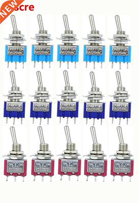 5pc/LOT Mini MTS-103 3-Pin SPDT ON-OFF-ON 6A 125VAC Miniatu