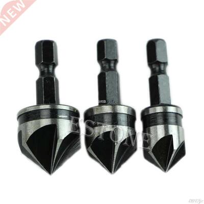 3pc 12mm 16mm 19mm Countersink Bore Set 1/4