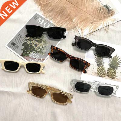 Gafas de sol rectangulares para mujer, Estilo Vintage femeni