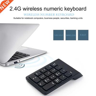Number Keyboards Wireless Computer Keyboard 2.4G 18 Keys Num