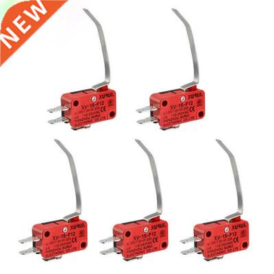 5Pcs XV-15-F12 Simulated U Lever Type Micro Limit Switch
