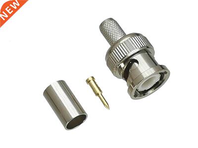 Connector BNC Male plug Crimp For RG8X RG-8X LMR240 Cable 50