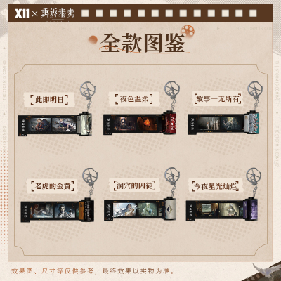 重返未来：1999胶卷挂件