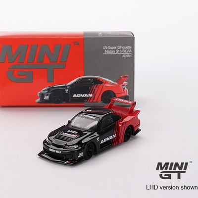 MINIGT649尼桑S15红黑64车