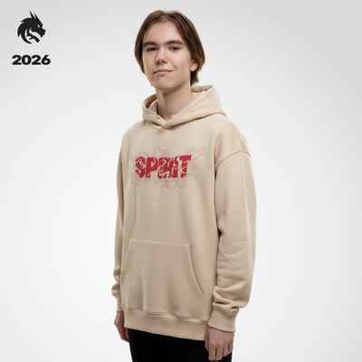 Spirit龙马精神套头卫衣春节限定