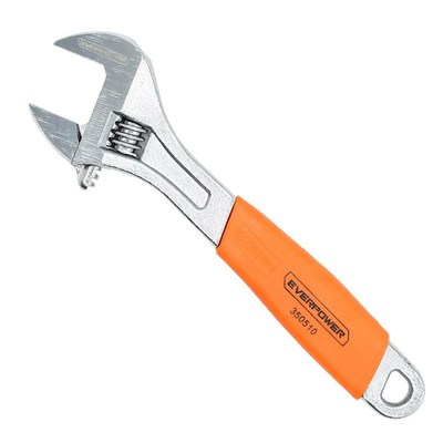 艾威博尔塑柄活动扳手12寸开口扳子活络扳手汽车简易维修工具