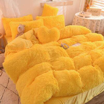 2020 Plush Duvet Cover Bedding Sets Pillowcases Free A Heart
