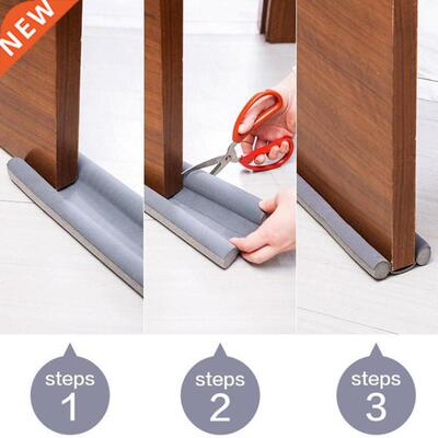 9CM Flexible door bottom sealing strip sound proof noise re