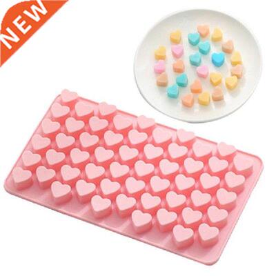 3D 55 Grids Heart Shape Silicone Mold Chocolate Mold Cake