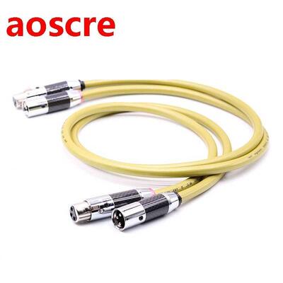 Pair VDH MCD102MK Silver Plated Audiophile XLR Balance Cable