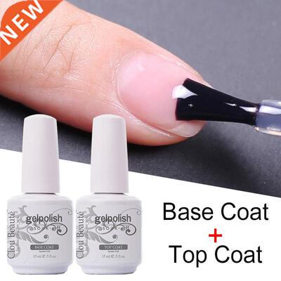 Top Coat Base Coat Primer UV Gel Nail Art Tips Manicure Gel