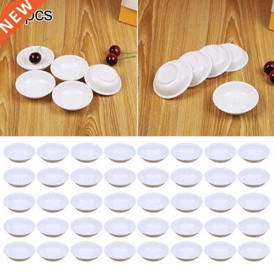 40pcs Sauce Dish Seasoning Plate Dipping Soy Sauce Cup Plast