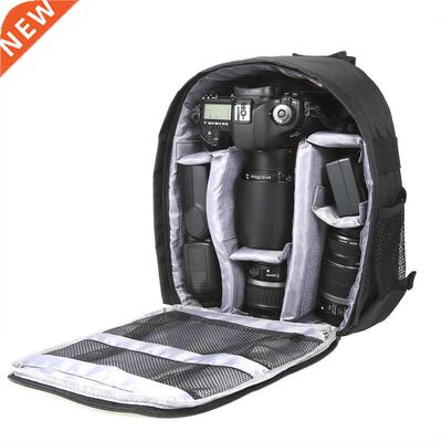 Multi-functionl Cmer Bckpck Video Digitl DSLR Bg Wte