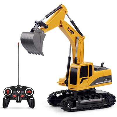 2.4Ghz 6 Channels 1:24 RC Excavator toy RC Engineering Car A