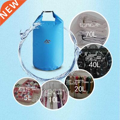 Bolsa impermeable de 5 L-70 L para natación, Rafting, Kayak