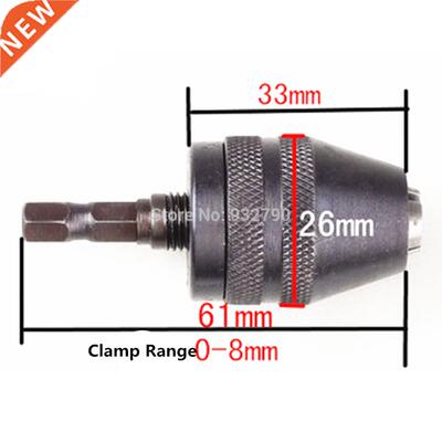 2pc Driver Adaptor Convert Grinder Converter 1/4 6mm Hex Sha