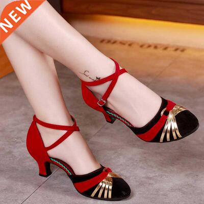 Dancing Shoes For Women Heel 5.5cm Closed Toe Ballroom Latin