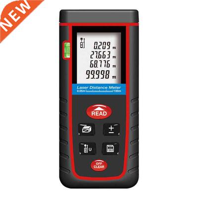 100M Durable Laser Distance Meter Haneld LCD Laser Range F