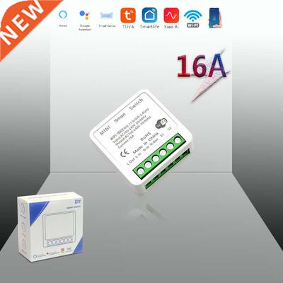 16A Tuya WiFi Switch Module Smart Life Remote Voice Control