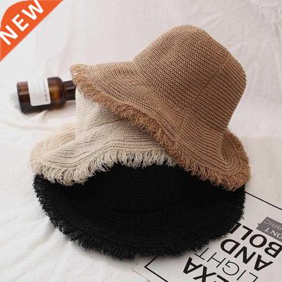 Fashion Women Panama Hats for Women Wide Large Brim Beach Su
