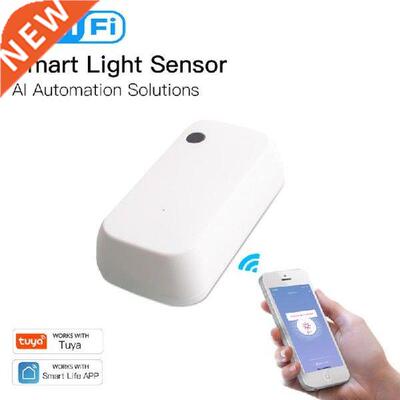Tuya Wifi Light Sensor Smart Illuminance Sensor Brightness