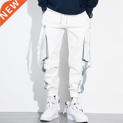 Simple Casual Harem Pants Korean Setwear Hip Hop Harajuku Fa