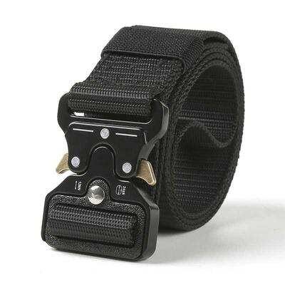 Men's Belt Army Style Outdoor Hunting Tactical Multi Functio