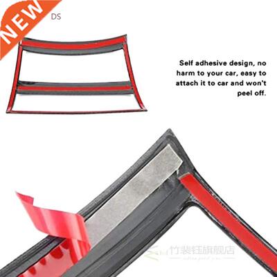 NewCar Carbon Fiber Rear Air Conditioning Vent Cover Button